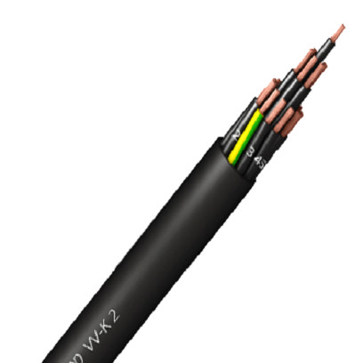 Kabel Kontrol Multicore Pita Tembaga 2 - 61 Core Untuk Pemasangan Di ...